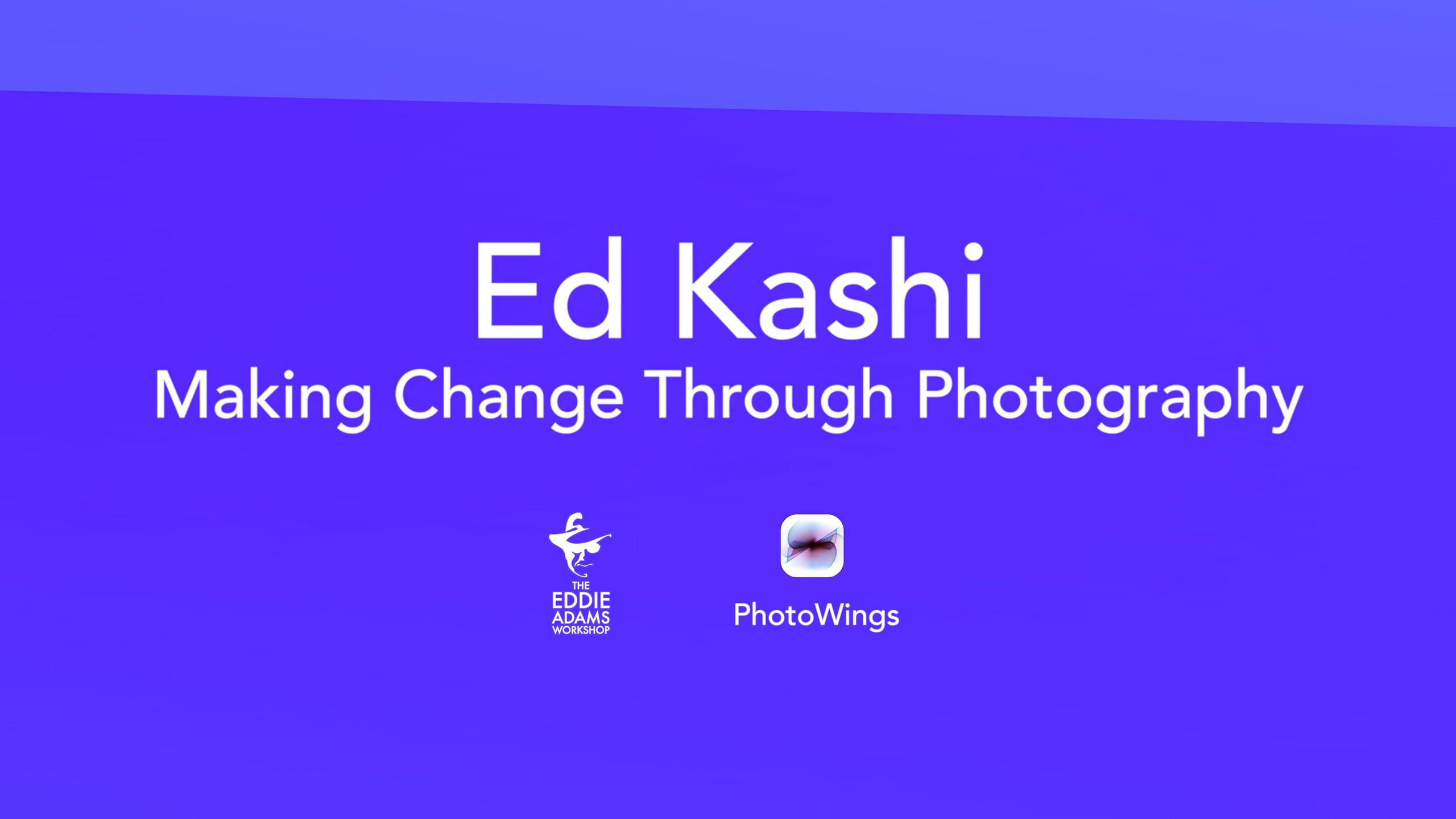 Ed Kashi: Making Change Through Photography - The VII Foundation